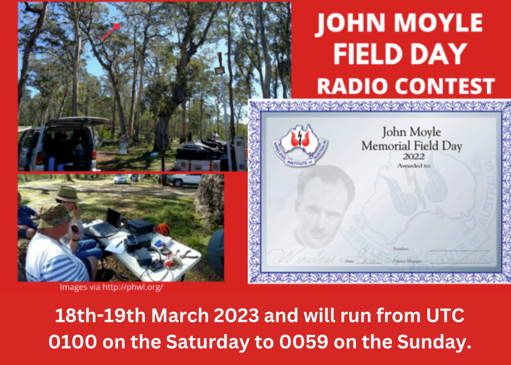 John Moyle Field Day – Tecsun Radios Australia