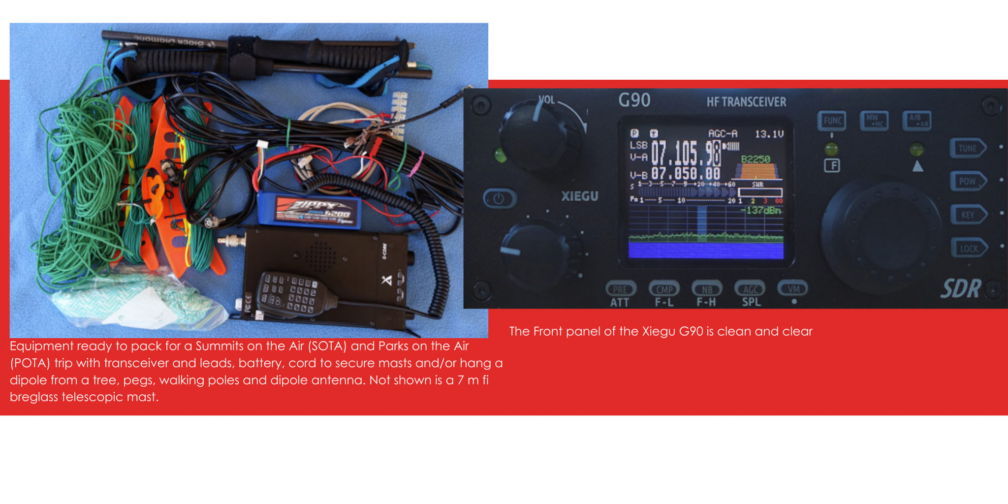 RIG REVIEW- XIEGU G90 Transceiver review by Alan McPhail, VK2AMC ...