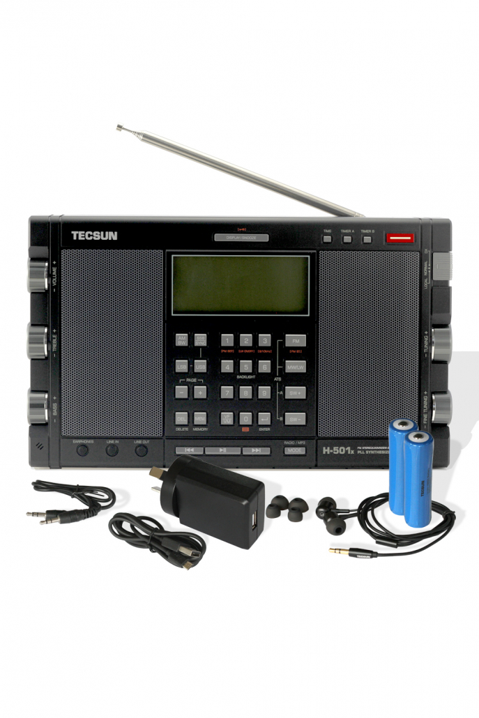 Tecsun H-501x DSP Shortwave Radio Special Edition Deluxe Kit – Tecsun ...